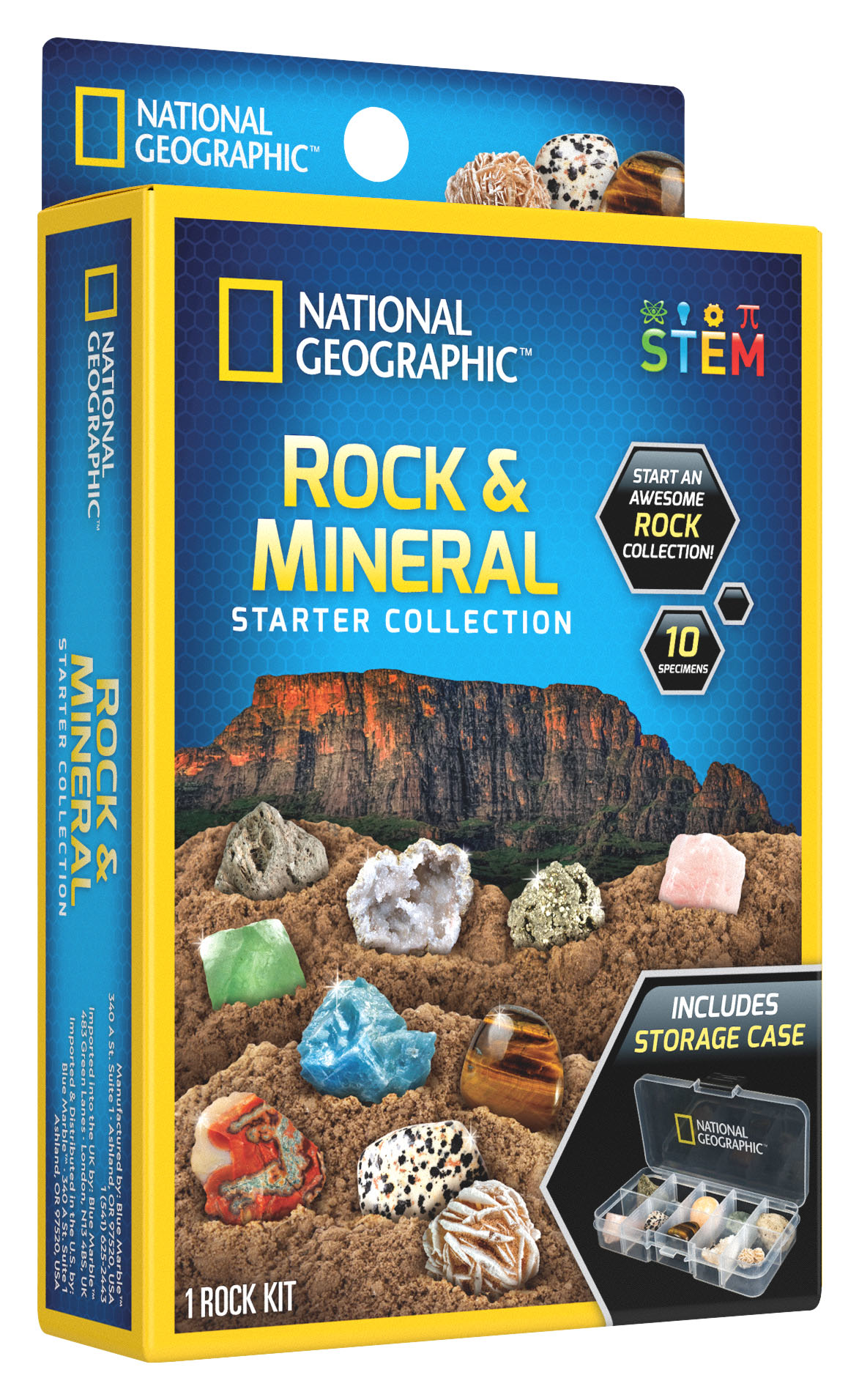 National Geographic Rock and Mineral Starter Collection STEM Science ...